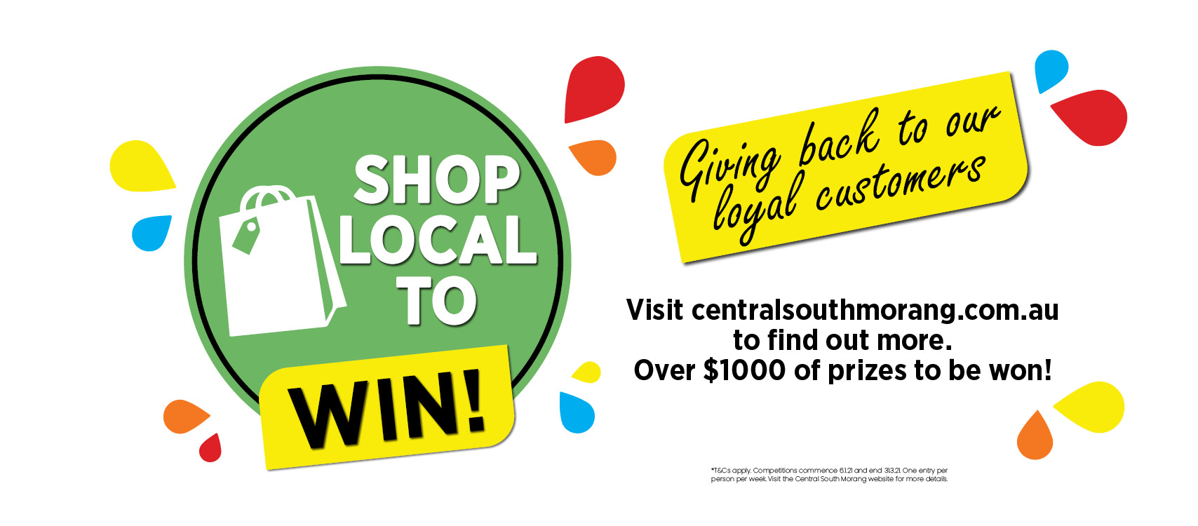Shop Local To Win Terms & Conditions - Central South Morang Shopping Centre